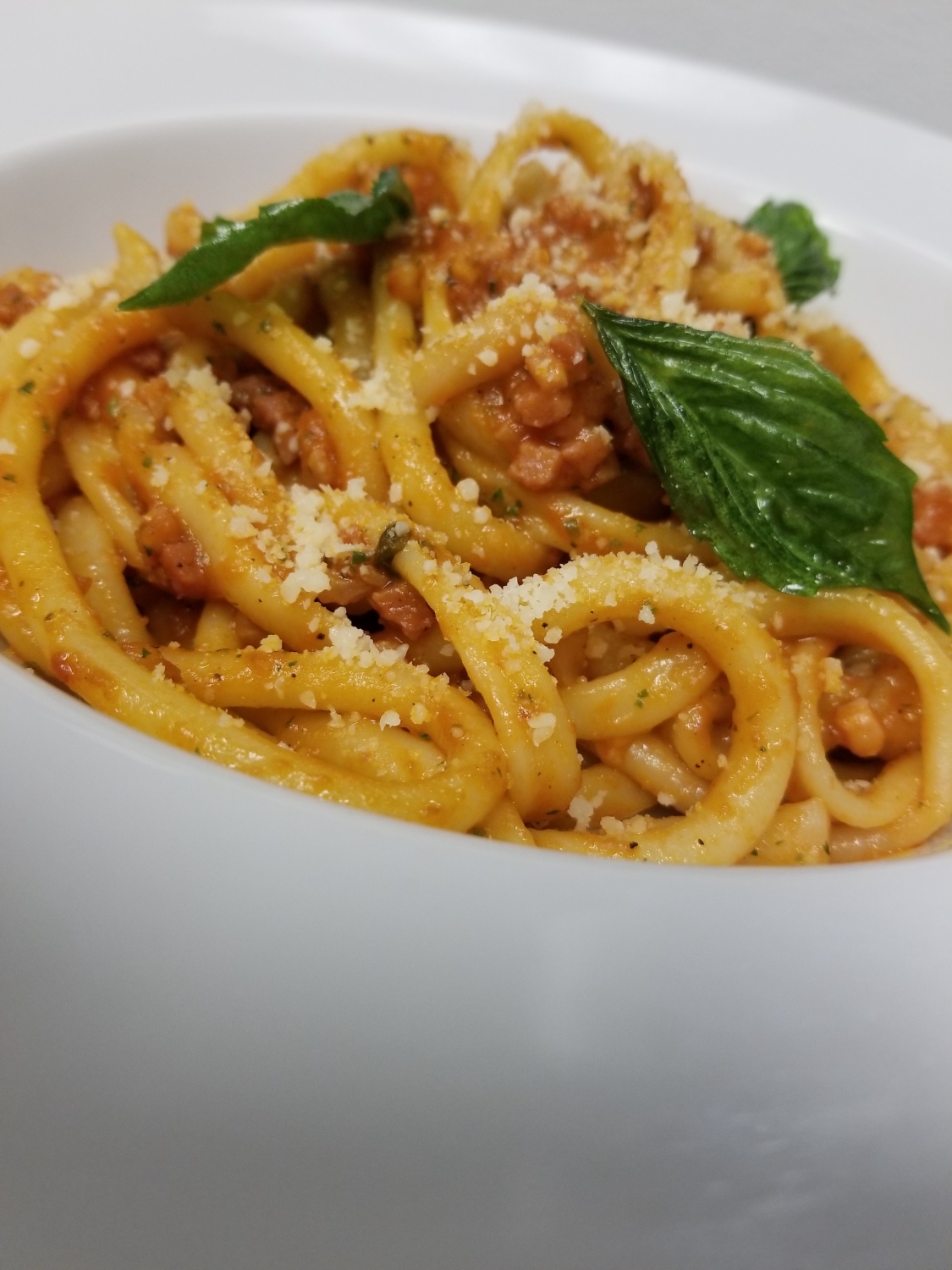 Bucatini all'Amatriciana - Pasta Rea
