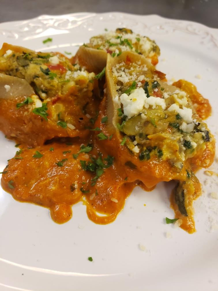 shells primavera - Pasta Rea